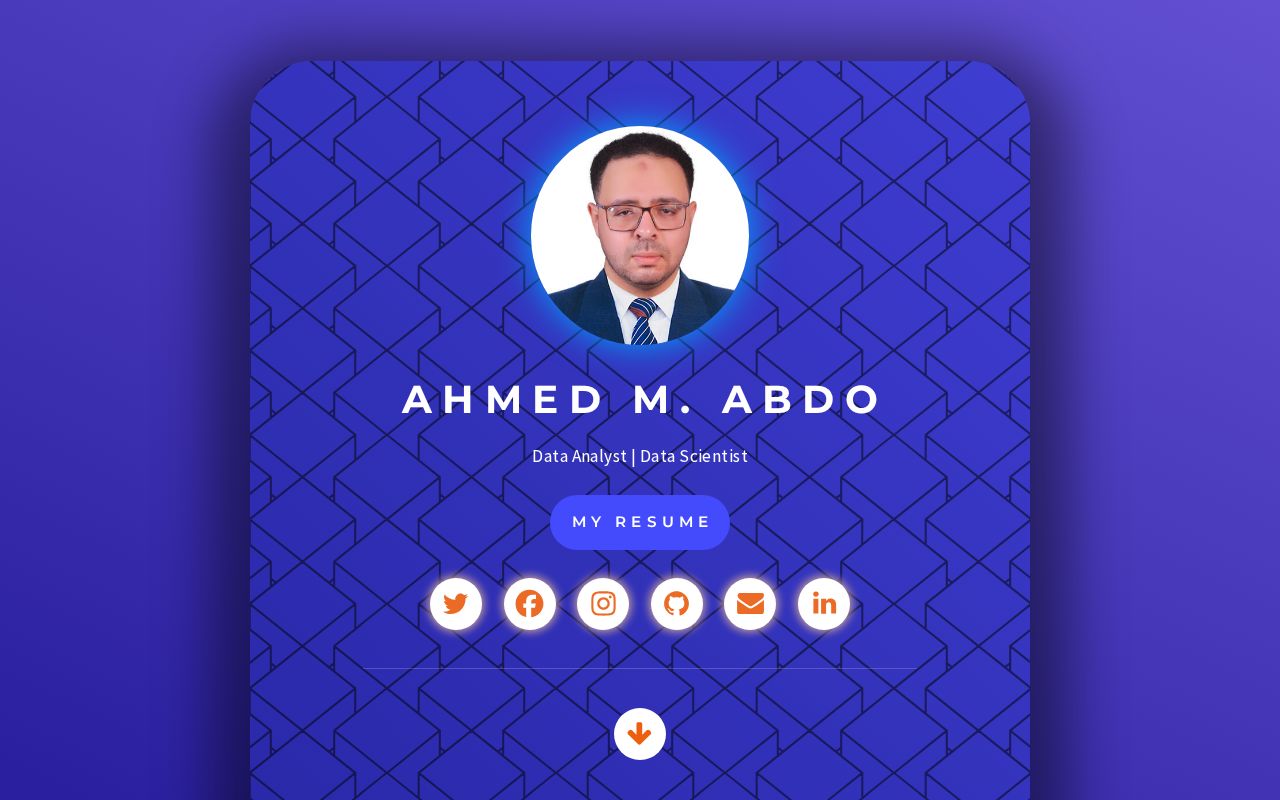 Ahmed's Personal Portfolio